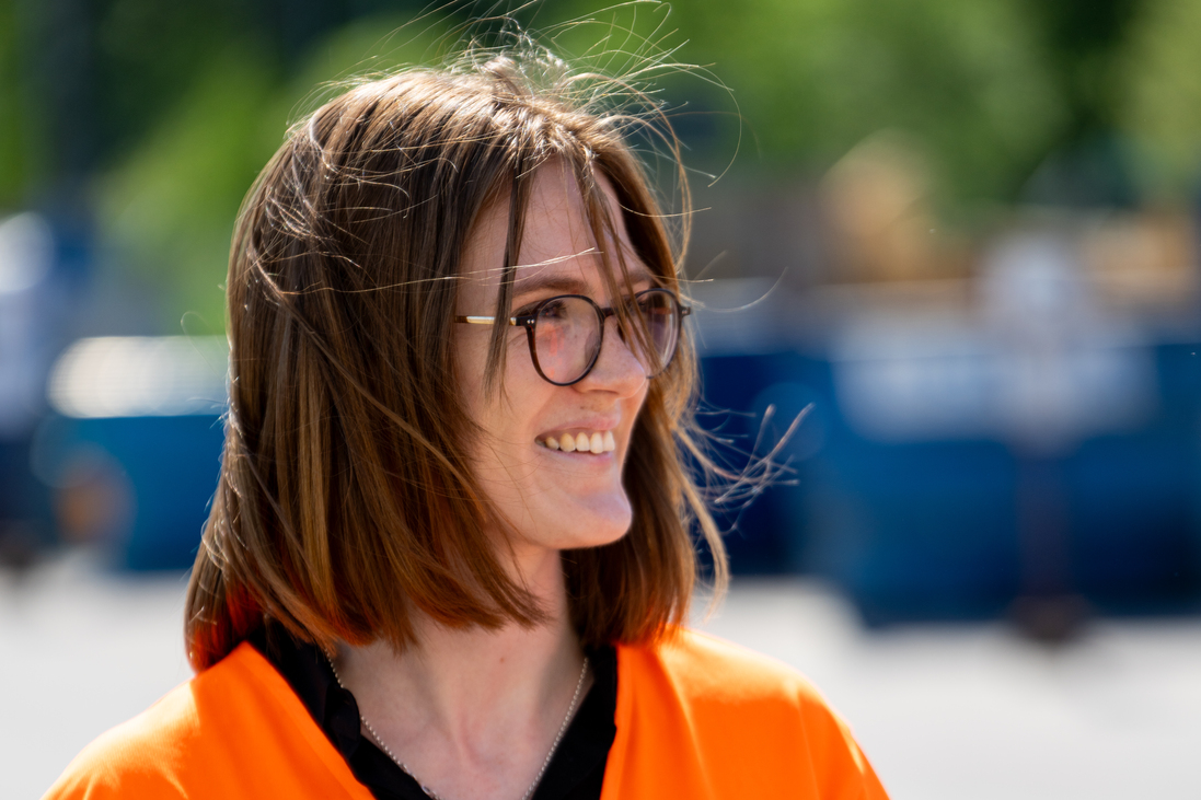 Vad är det bästa med ditt jobb, Stina? - Järnvägsjobb
